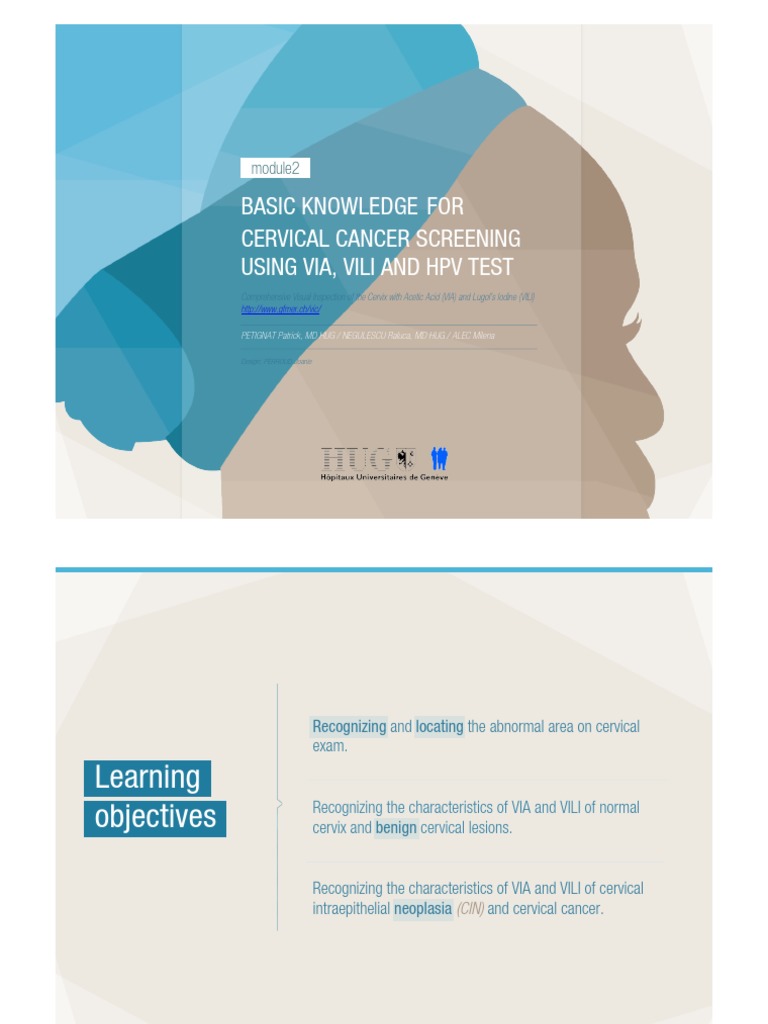 Cervical CA Screening | PDF | Cervical Cancer | Anatomy