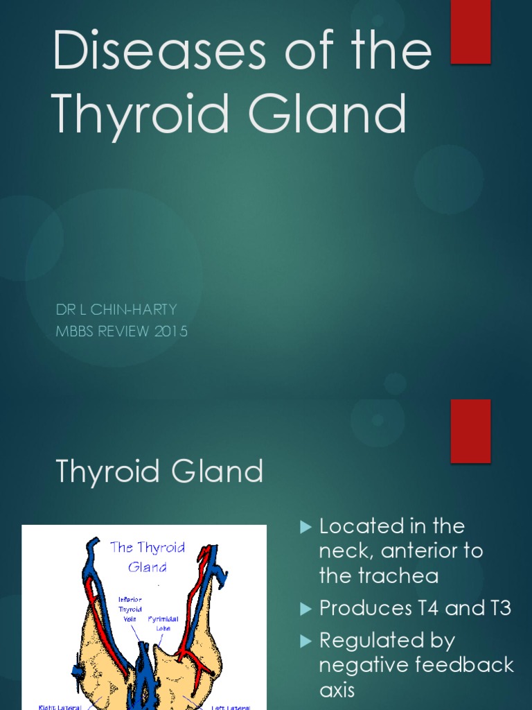 Diseases of The Thyroid Gland PDF | PDF | Hyperthyroidism | Hypothyroidism