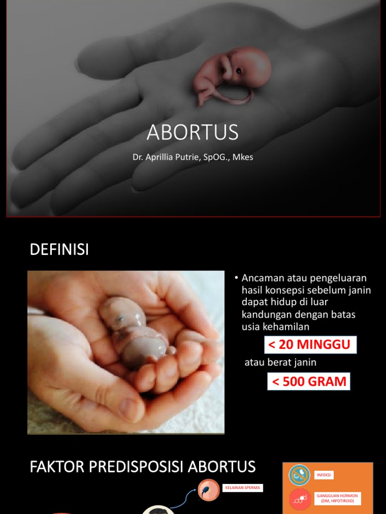 Tipe dan Penanganan Abortus | PDF