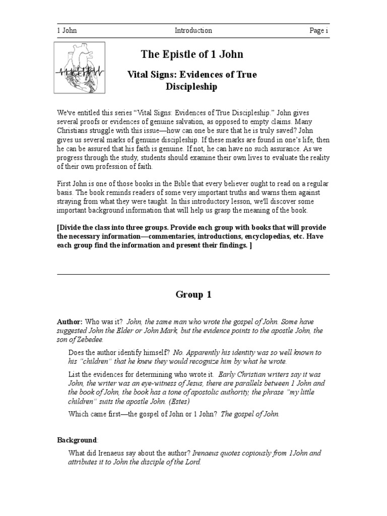 The Marks of True Discipleship: An Analysis of the Structure, Themes ...