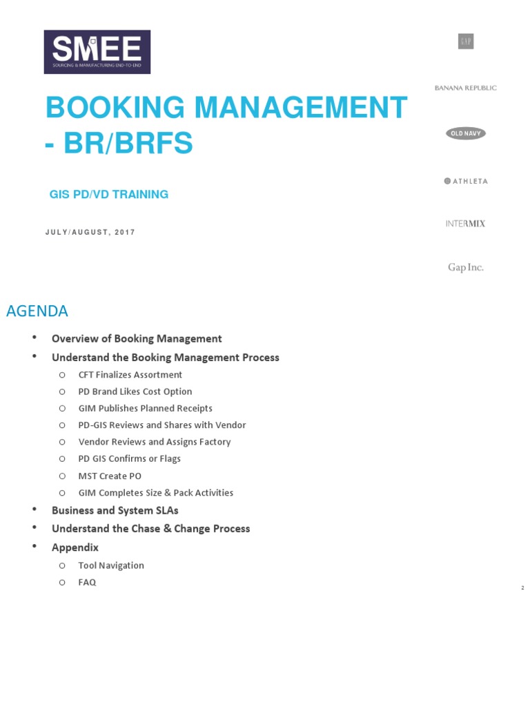 BR - SMEE Booking Management Training - GIS | PDF | Geographic ...