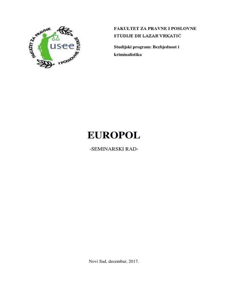 Europol | PDF