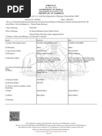 FORM 19C KERALA ONE AND THE SAME CERTIFICATE Malayalam 1 | PDF