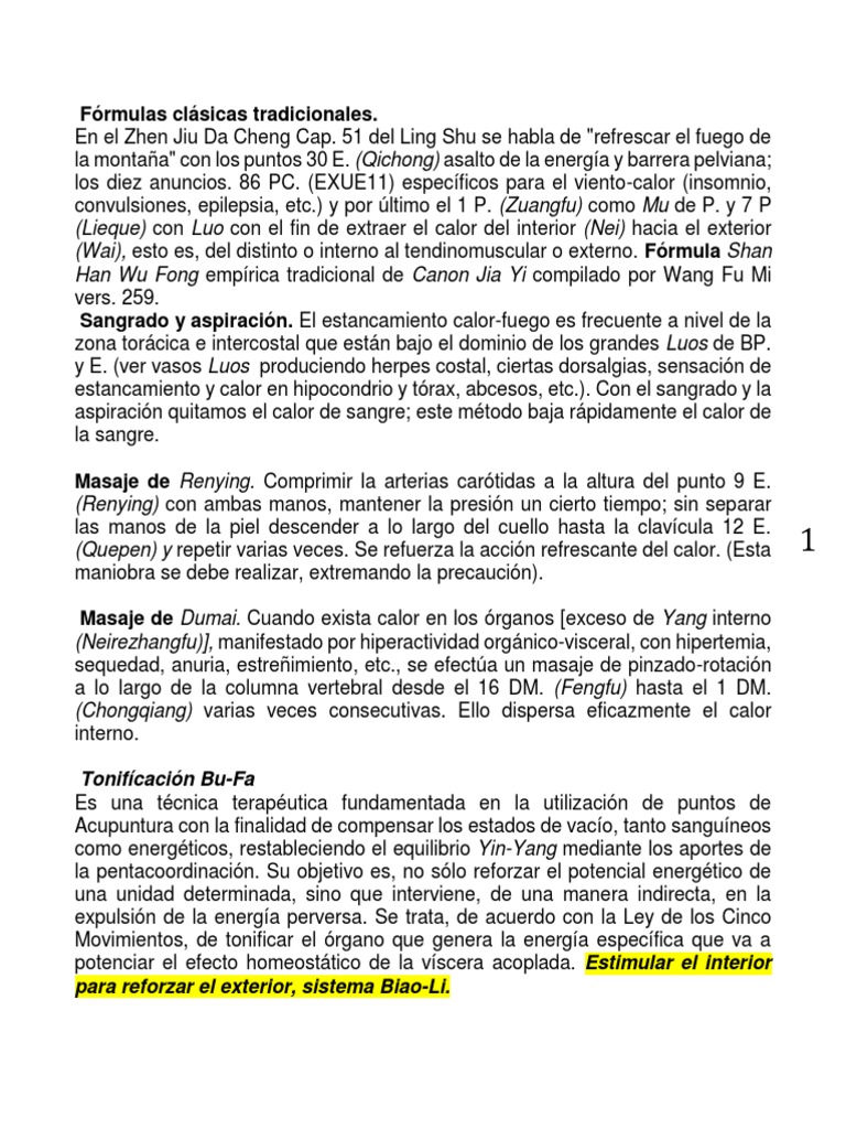 Resumen de Formulas Explicadas | PDF | Yin y yang | Qi