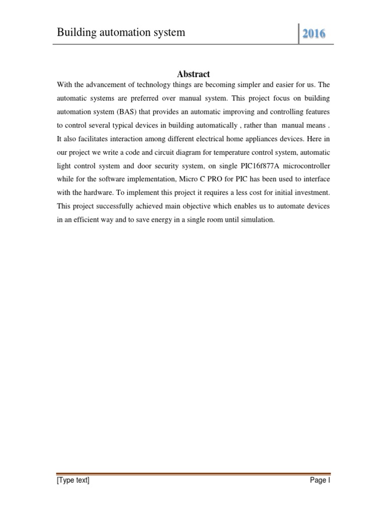 Building Automation System | PDF | Building Automation | Relay
