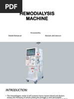 Hemodialysis Machine PPT (Autosaved) | PDF | Hemodialysis | Physical ...