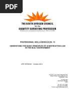 PROCSA Quantity Surveyor Agreement | PDF | Mediation | Grammatical Gender