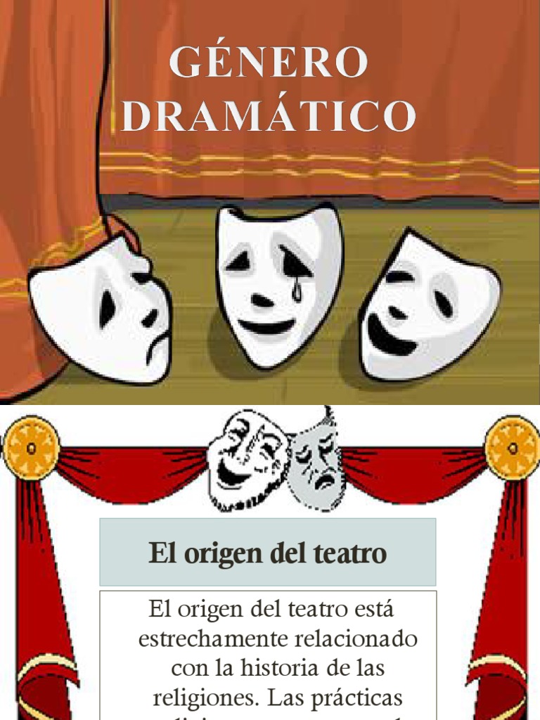 Género Dramático | PDF | Comedia | Teatro