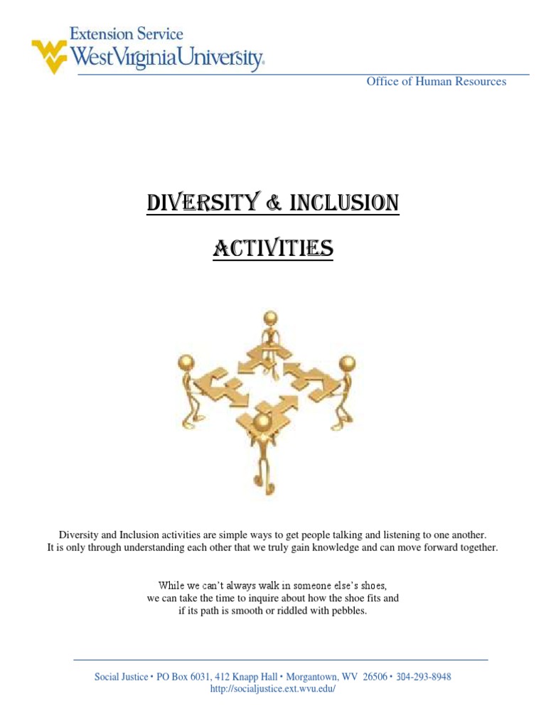 Inclusive Activities for Diversity Engagement | PDF | Playing Cards ...