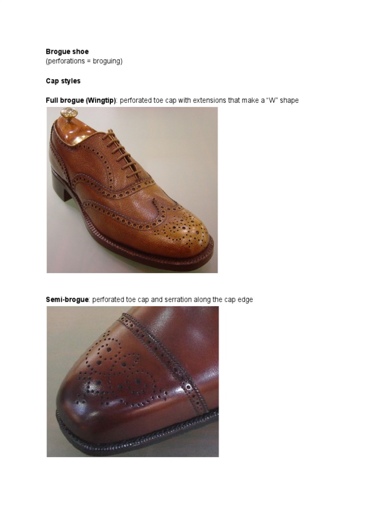 Brogue Shoes | PDF