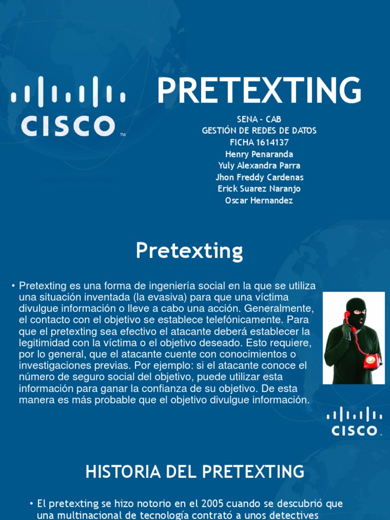 Pre Texting | PDF | Malware | Thriller y crimen