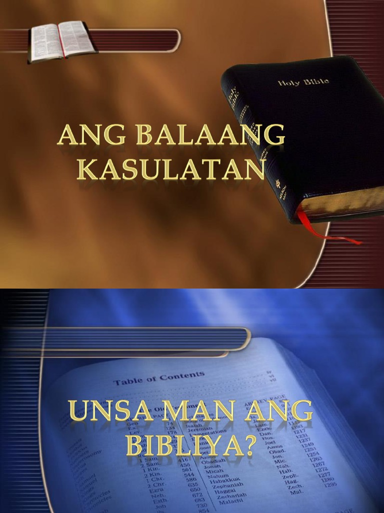 1.ang Balaang Kasulatan | PDF