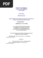 RA 8550 As Amended by RA 10654 Fisheries Code | PDF | Coral | Coral Reef