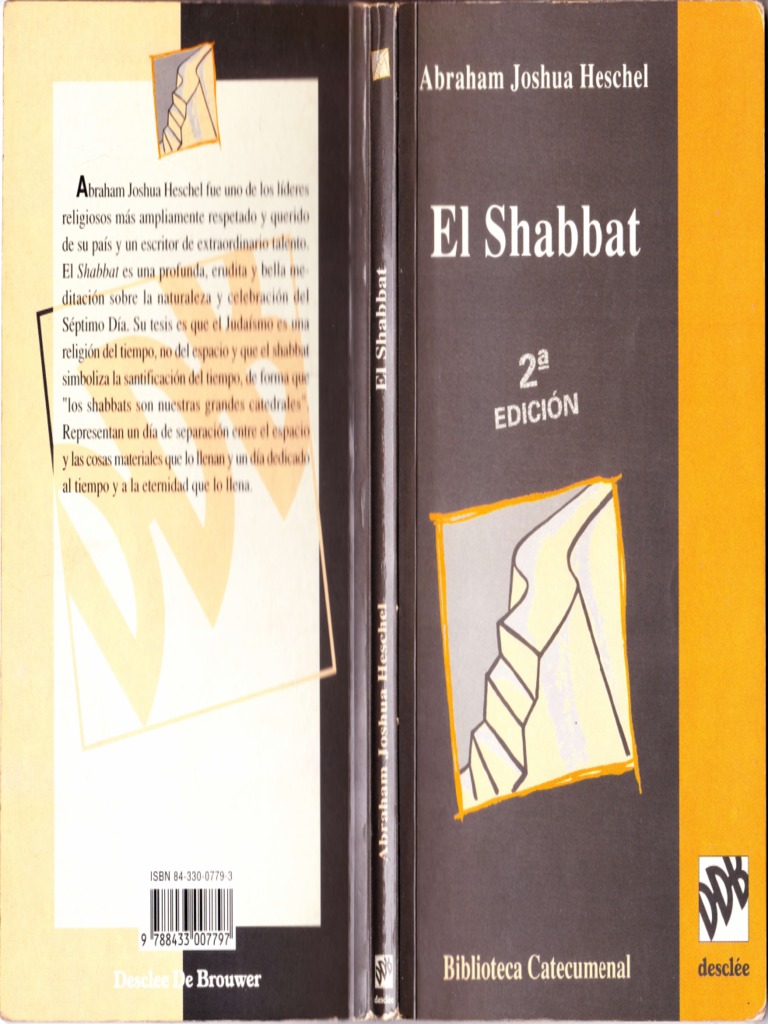 Abraham Joshua Heschel - El Shabbat | PDF