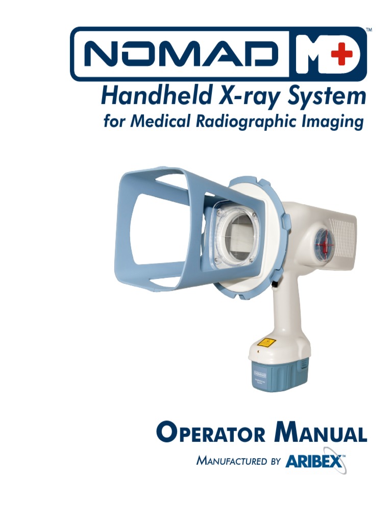 Nomad MD Manual | PDF | Radiation Protection | Battery Charger