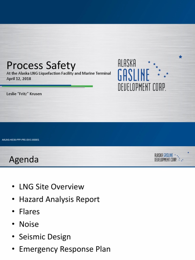 Alaska LNG Facility Safety Overview | PDF | Incident Command System ...