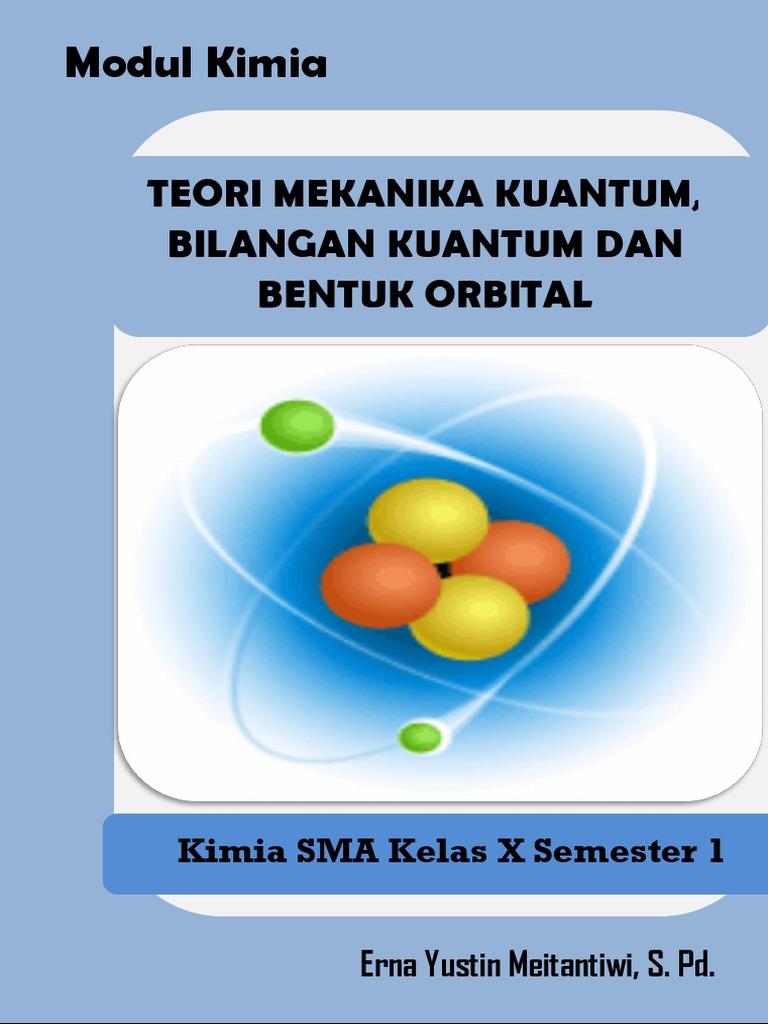 3 Handout Teori Mekanika Kuantum Dan Bilangan Kuantum | PDF
