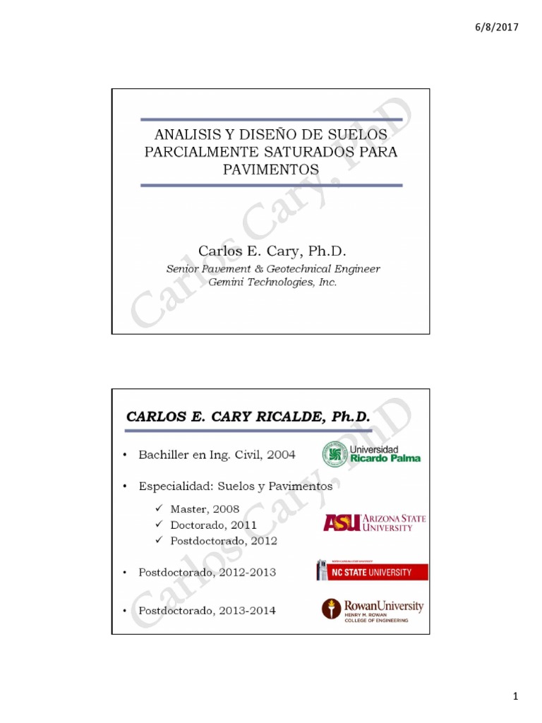 Introduction To Unsat Soil Mechanics - ESP PDF | PDF | Medición | Presión
