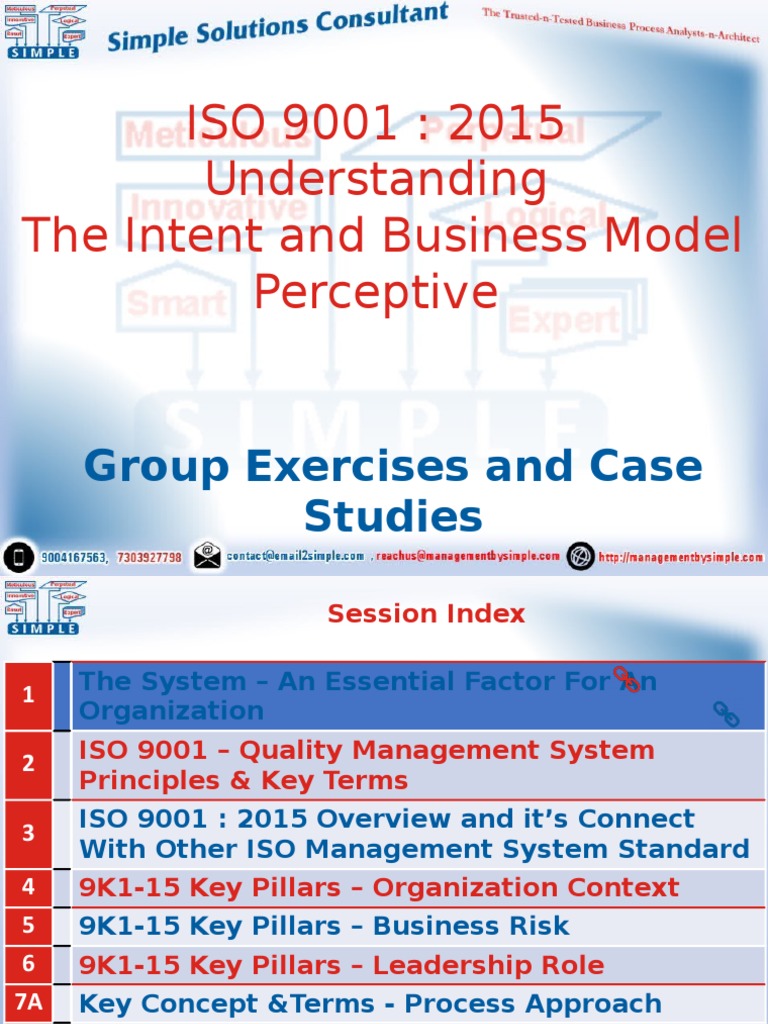 Understanding ISO 9001:2015 - An overview of the quality management ...
