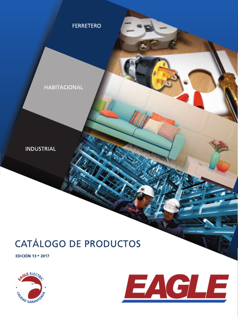 Catálogo de Productos Eléctricos Eagle | PDF | Enchufes y tomas de corriente alterna | Diodo ...