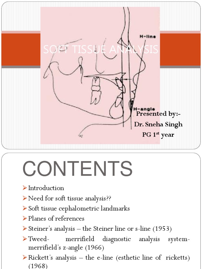 Soft Tissue PPT - Sneha | PDF | Orthodontics | Lip