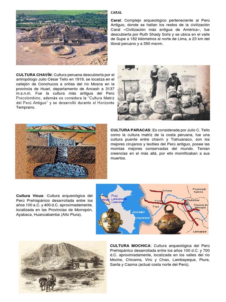 Culturas Pre Incasdel Peru | PDF | Imperio Inca | Perú