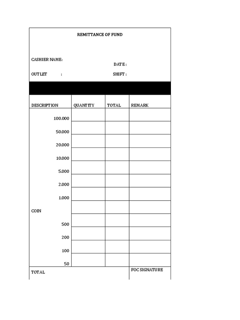 Remittance of Fund | PDF