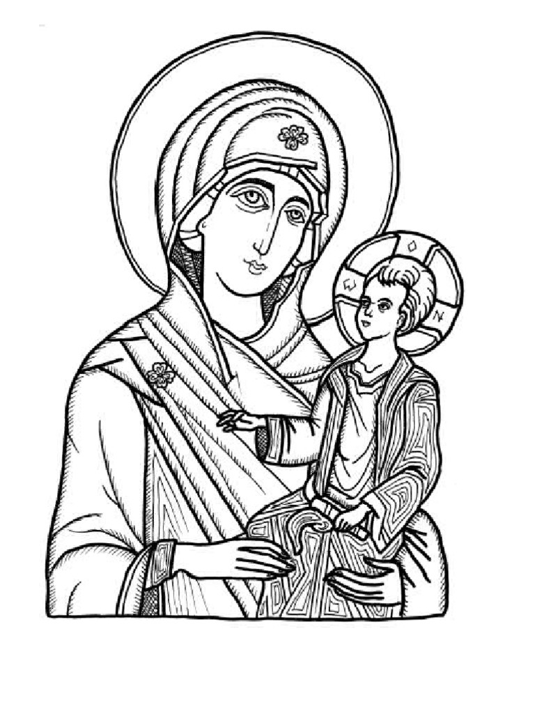 Planse de Colorat Ortodoxe | PDF