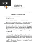 Sample COA AOM Reply | PDF