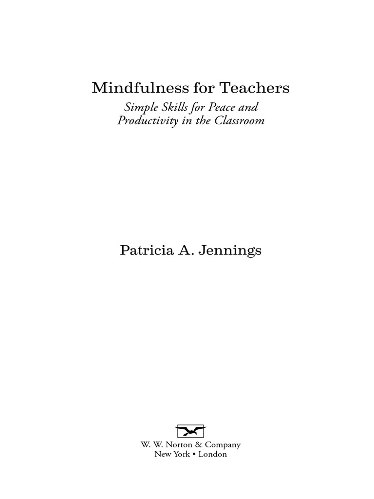 Jennings - 2015 - Mindfulness For Teachers PDF | Download Free PDF ...
