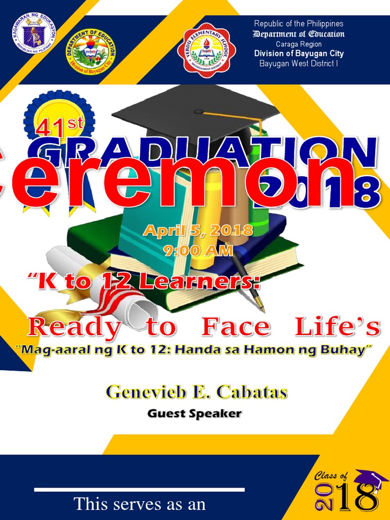 Program Front Page 2018 | PDF