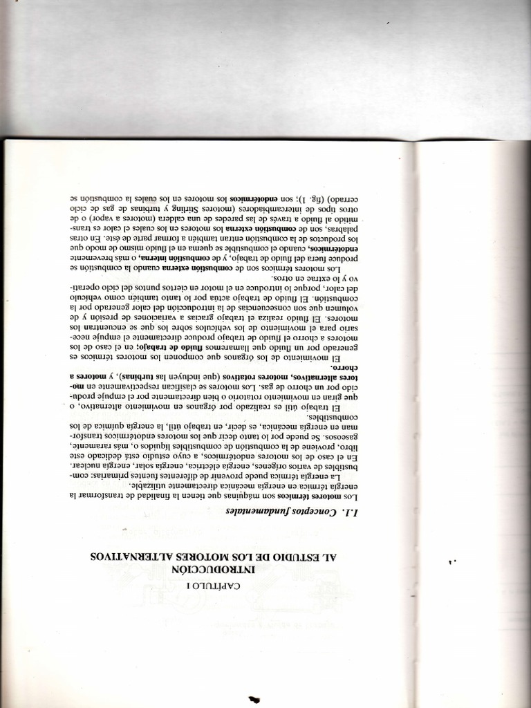 Libro Motores Endotermicos PDF | PDF | Vatio | Pistón