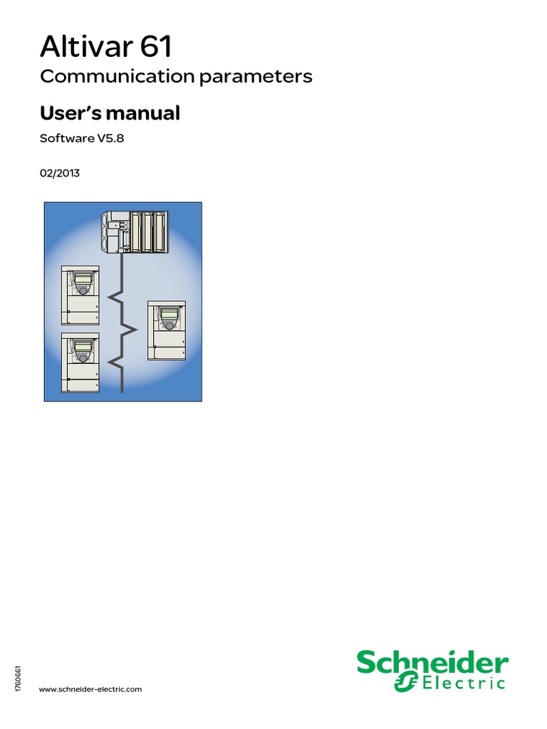 Altivar 61: Communication Parameters User's Manual | PDF | Parameter (Computer Programming ...