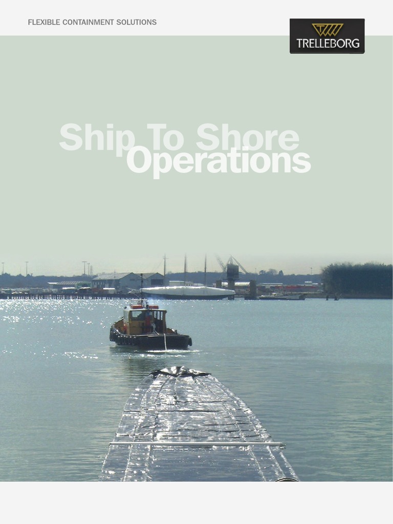 Flexible Containment at Sea: The Versatile Dracone Barge for Ship to ...