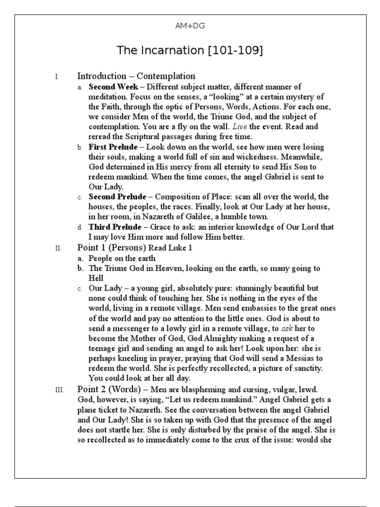 Incarnation | PDF | Incarnation (Christianity) | Trinity