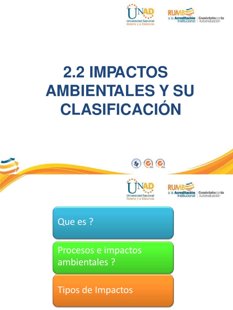 Impactos Ambientales y Su Clasificacion | PDF | Evolución | Naturaleza