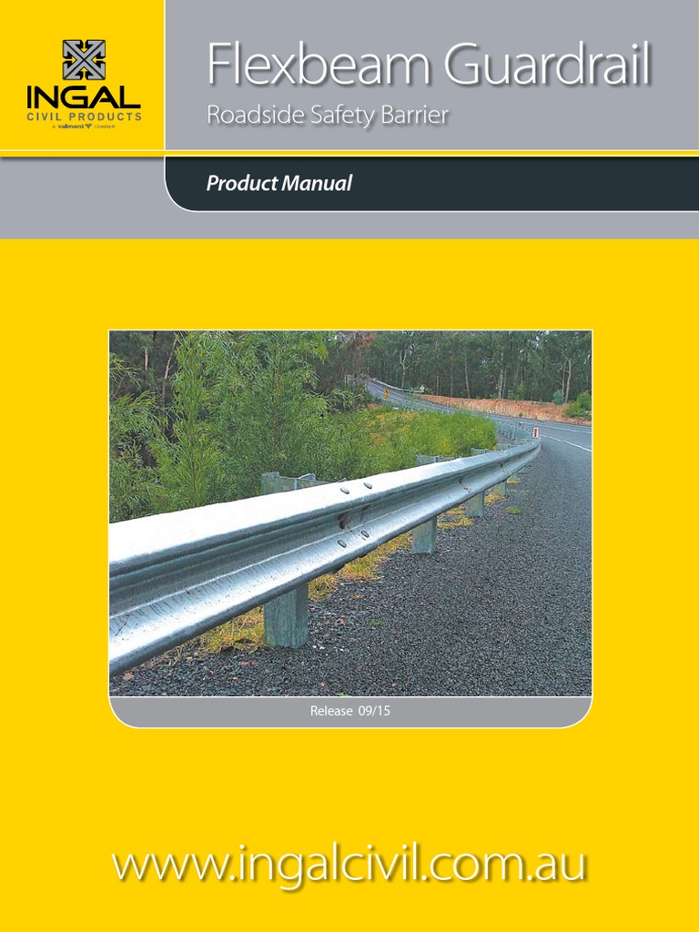 Flexbeam Guardrail: Roadside Safety Barrier | PDF | Land Transport ...
