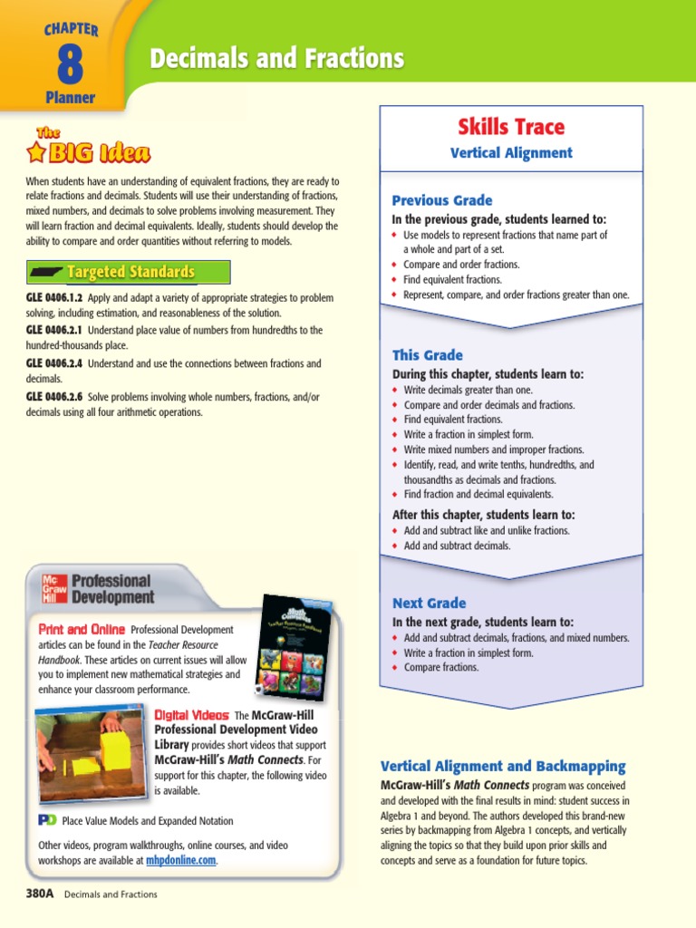 Chapter 08 PDF | PDF | Fraction (Mathematics) | Numbers