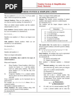 Number System SSC CGL | PDF | Decimal | Numbers