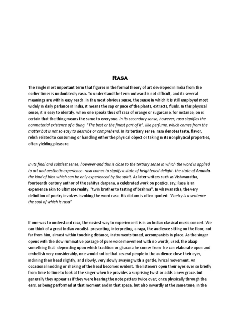 Rasa Project | PDF | Sita | Singing