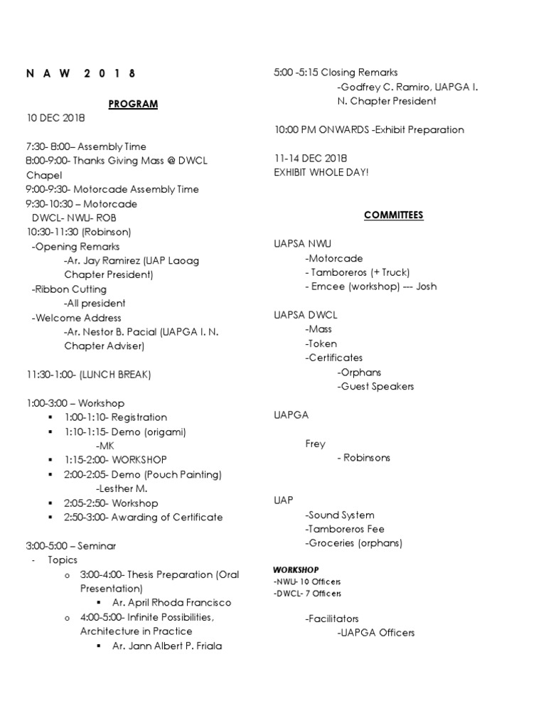 Gen Meeting 29 Nov 2018 | PDF