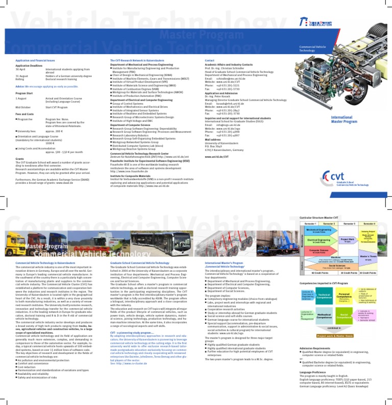 CVT Flyer PDF | PDF | Mechanical Engineering | Engineering