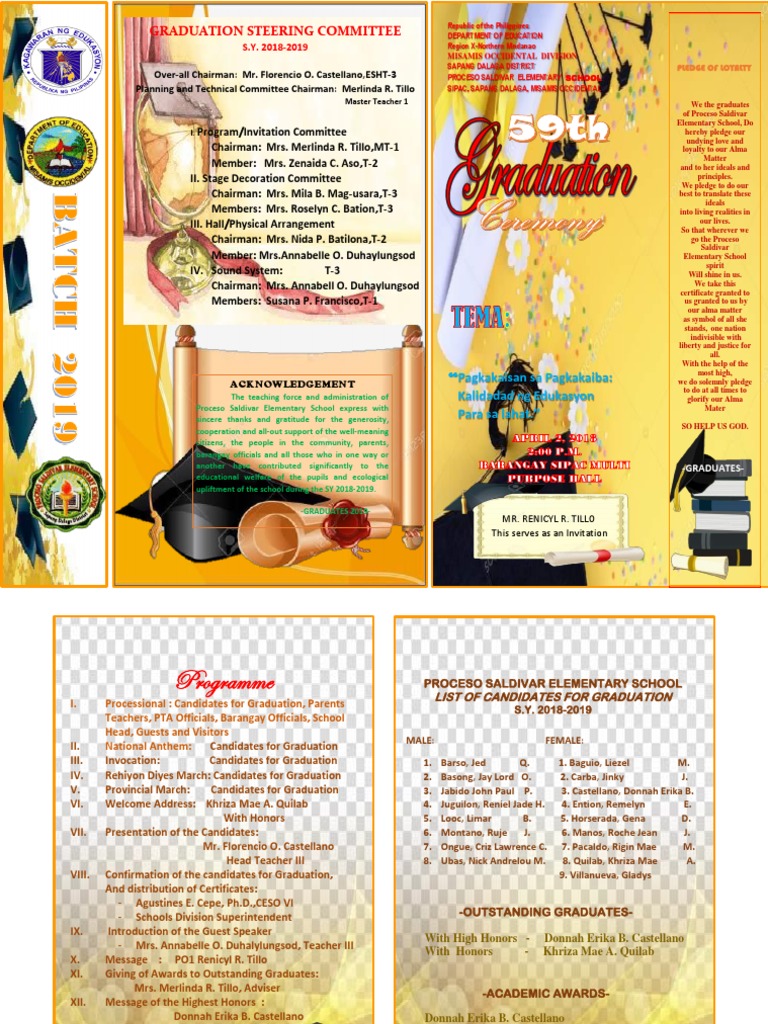 Graduation Ceremony 2018 Download Free Pdf Cognition