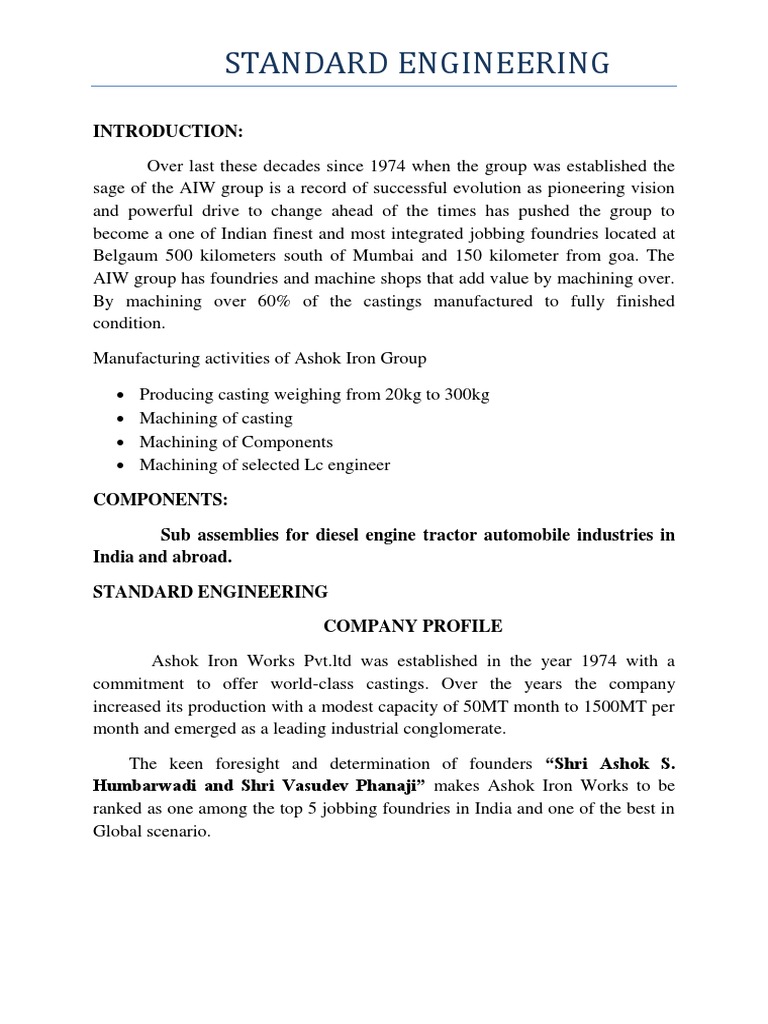 Standard Enginnering | PDF | Engineering | Economies