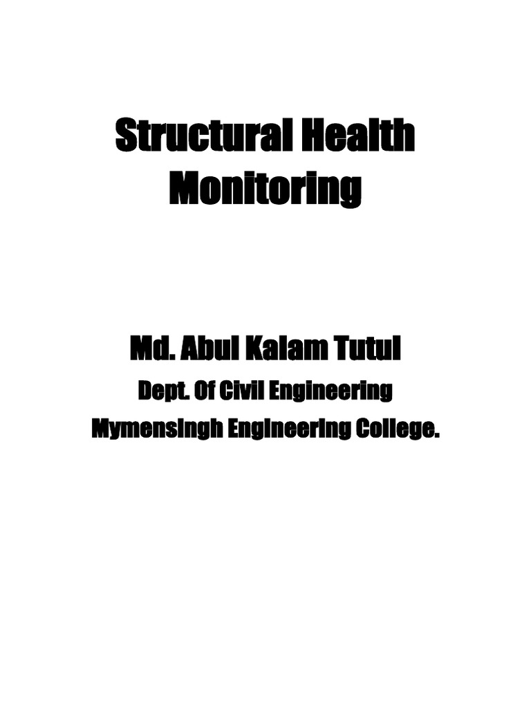 Structural Health Monitoring | PDF