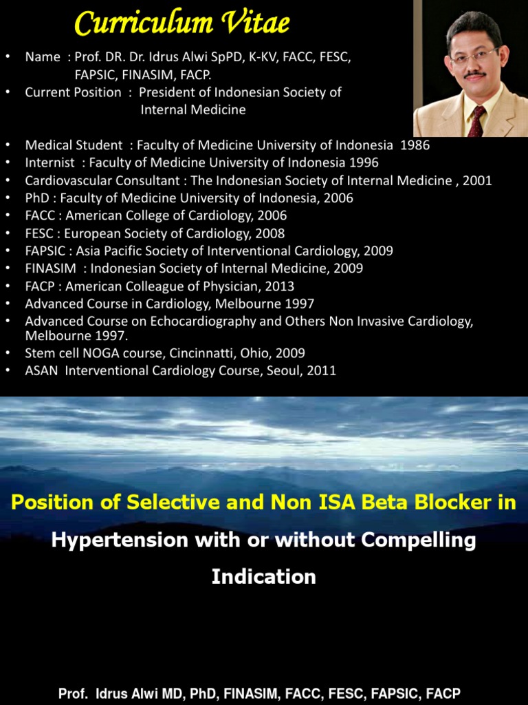 SYMPO9 2. A Prof Idrus Alwi - Simpo 9-Bisoprolol, Hopecardis 2016 ...
