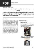 Fox Equation for Tg Calculation | PDF