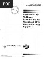 AWS D1.4 - Structural Welding Code Reinforcing Steel | PDF