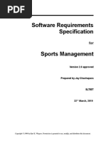 Sports Management System Mini Project - I: Submitted by | PDF | Php ...