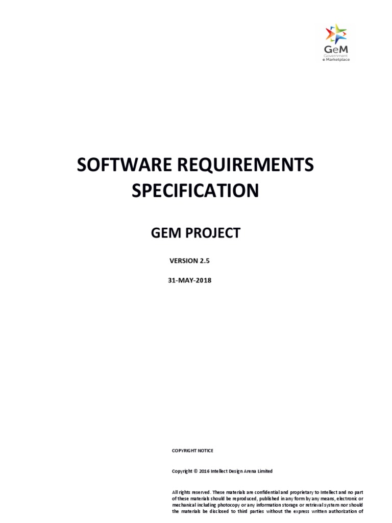 Srs Sample | PDF | E Commerce | Application Programming Interface